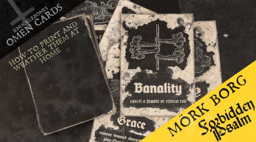 DIY Forbidden Psalm Omen Cards | Gardens of Hecate